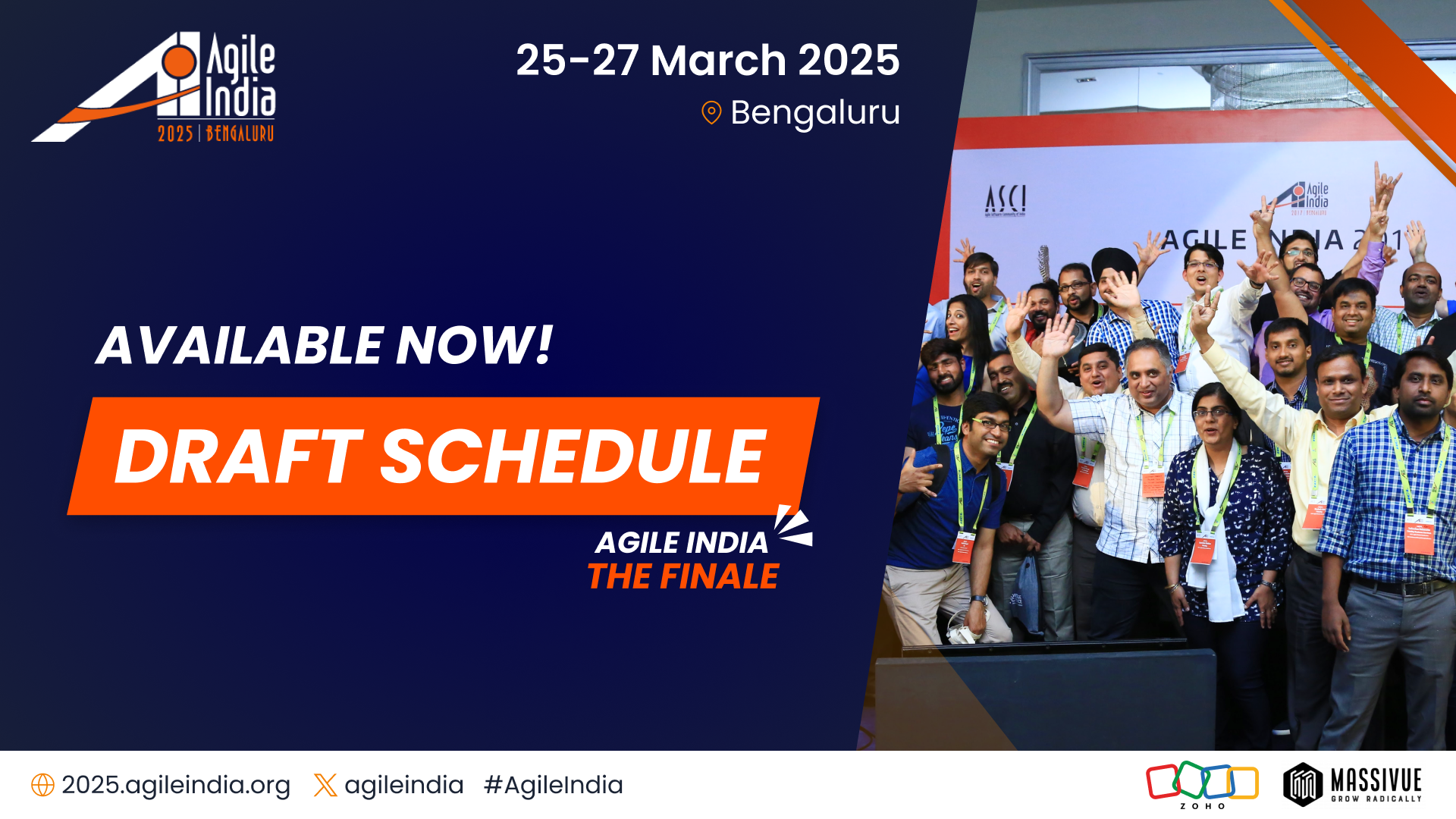 Agile India 2025 Draft Schedule published - Agile India 2025